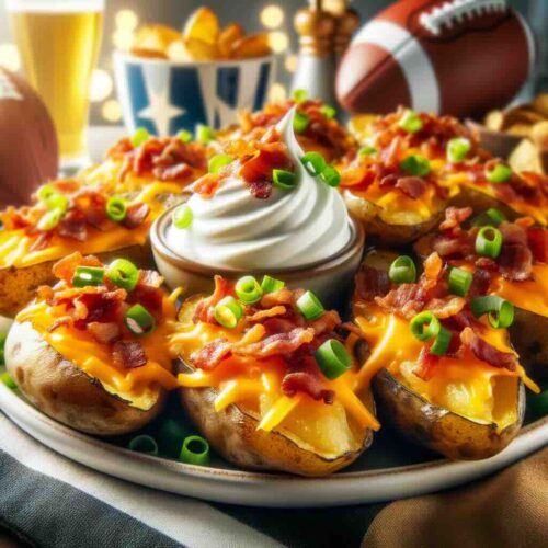 Loaded Potato Skins - Recipes Eats